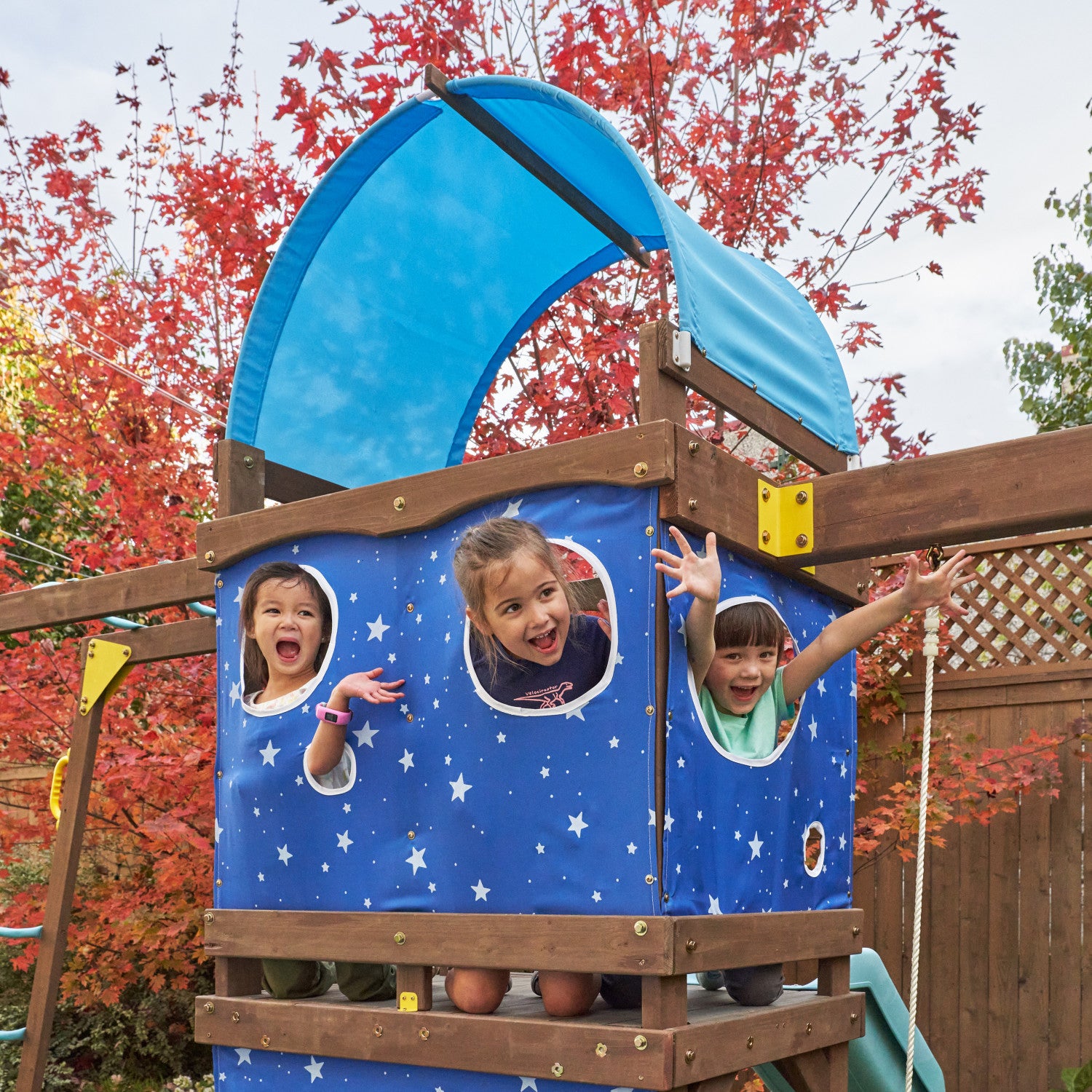 Kidkraft Overlook Challenge Swing Set Playset | Toy Box